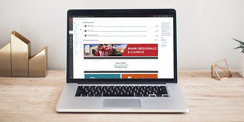 How To Add Announcements To Your Course Home Page In Canvas Miami 